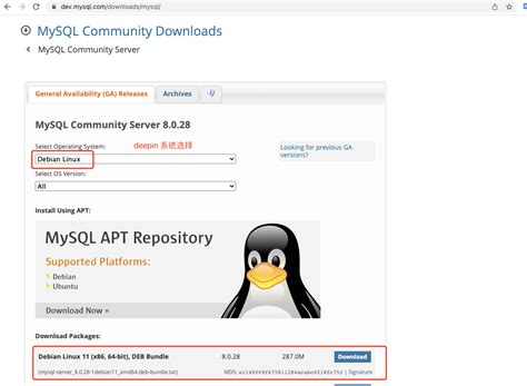 deepin安装mysql5 7 36记录 简书
