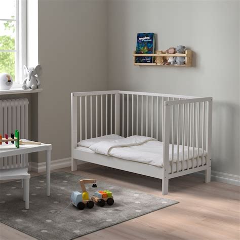 Gulliver Lit Bébé Blanc 60x120 Cm Ikea