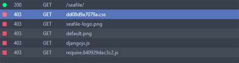 visualisation problems with nginx reverse proxy seafile server