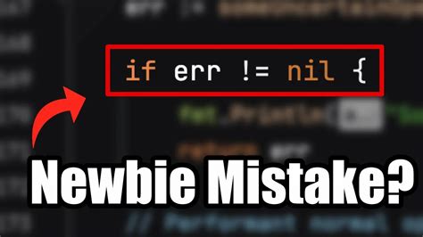 golang error handling best practices and advanced tips