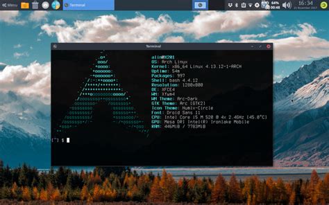 alexander gonquin — arch linux on thinkpad x201