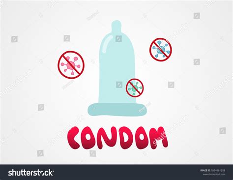 Condón Sobre Fondo Gris Método Anticonceptivo Vector De Stock Libre