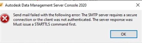 the smtp server requires a secure connection while testing eco email