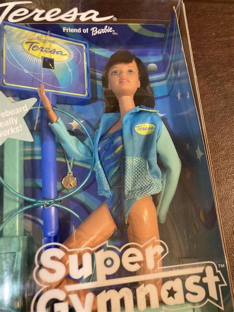 Barbie Super Gymnast Teresa Doll Mattel 2001 No 55292 Ebay
