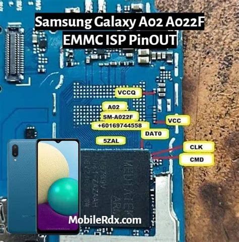 A135m Emmc Isp Pinout