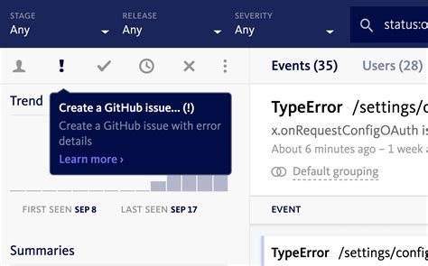 github bugsnag integration