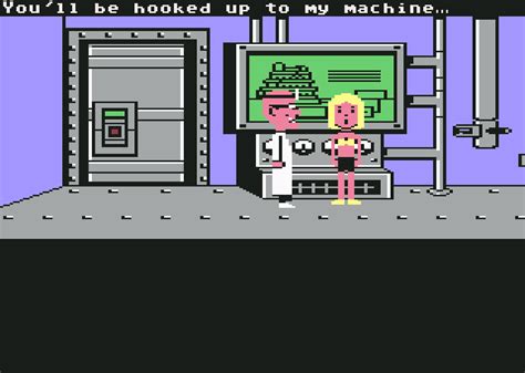maniac mansion why are the edisons blue in some versions