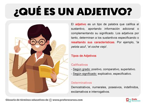 ¿qué Es Un Adjetivo