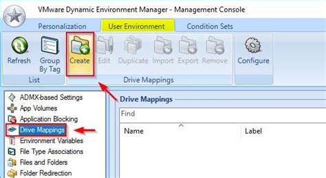 vmware dynamic environment manager dem configuration nolabnoparty