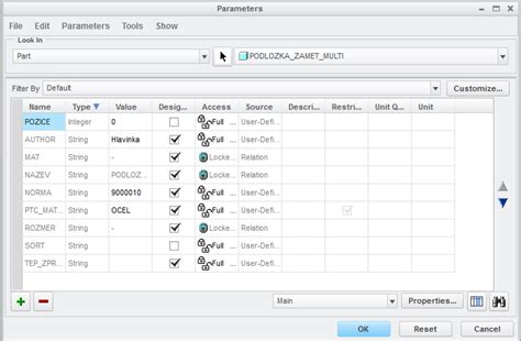 solved number of parts in subassembly bom ptc community