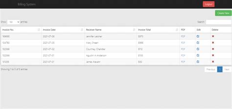 simple billing system project in php mysql with source code archives