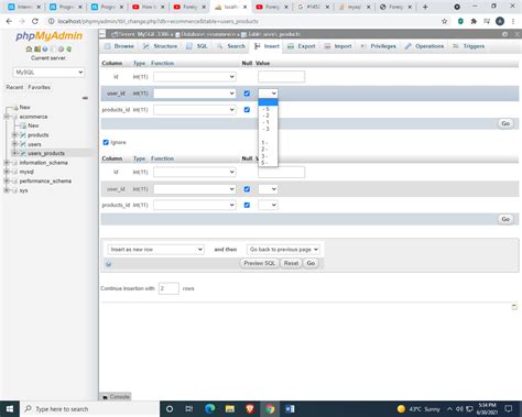 php getting error in linking foreign key in mysql stack overflow