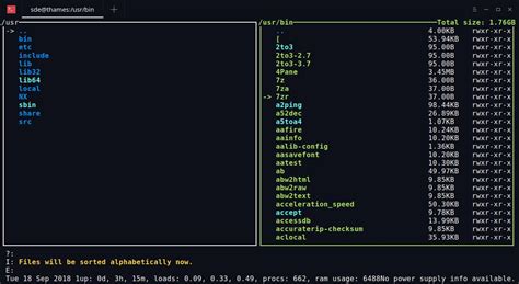 ncursesfm ncurses file manager for linux linuxlinks