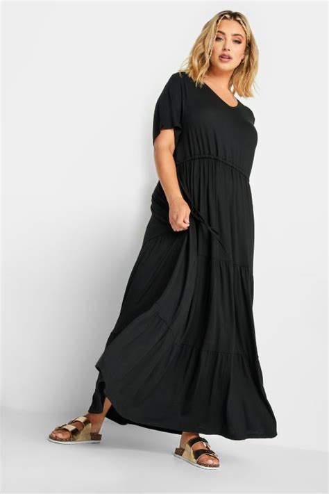Limited Collection Plus Size Black Maxi Dress Yours Clothing