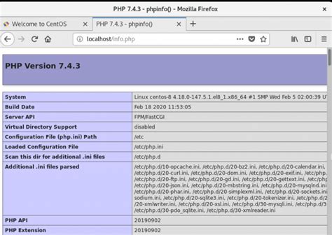 how to install lemp server on centos 8