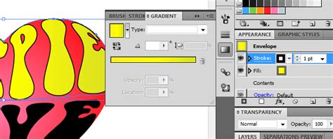 warping text to fit into shapes with illustrator