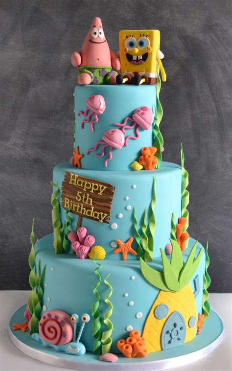 Spongebob Squarepants Cake Ideas Design Talk