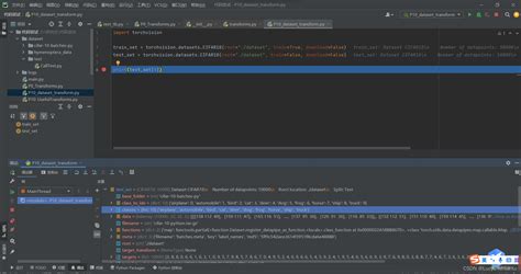 【pytorch】torchvision中的数据集使用 学习笔记 import torchvision datasets file d