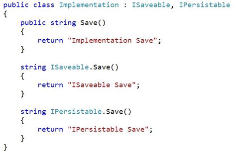 jeremy bytes explicit interface implementation