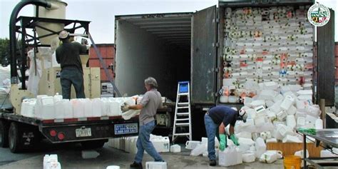 department announces dates for pesticide container recycling program