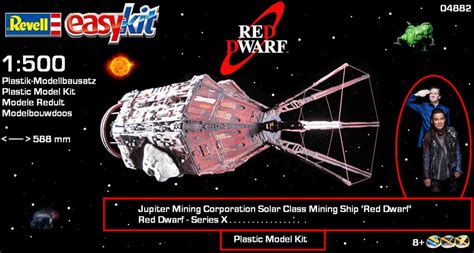 Revell Easy Kit Red Dwarf Plastic Model Kit By Doctorwhoone On Deviantart