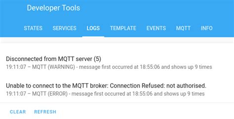 there is no homeassistant local user in the database configuration