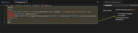 postgresql add foreign key if not exist