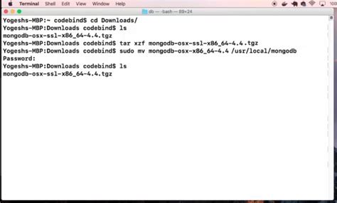 brew install mongodb latest version gigajawer