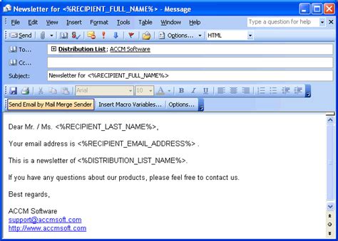 download mail merge sender for outlook 4 3 8
