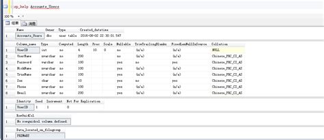 查询sql server 表结构呀 gjj2019 博客园
