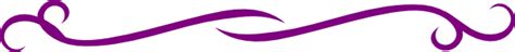 decoratvie purple line clip art at vector clip