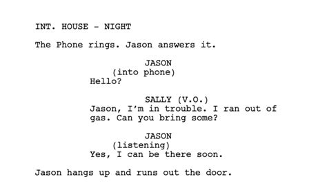 how to format your screenplay for filmmakers movie script template