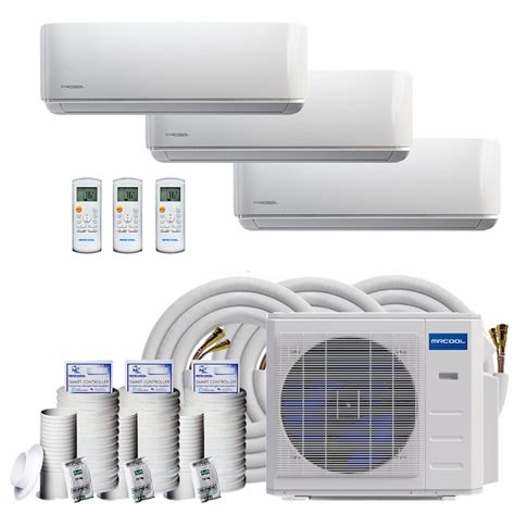 Mrcool Diy Multi Zone Triple Zone 27000 Btu 22 Seer Ductless Mini Split