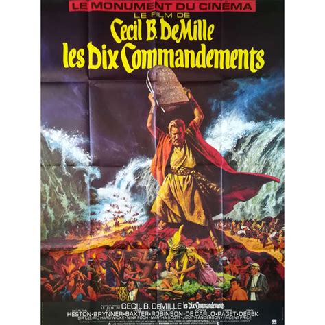 Affiche De Les Dix Commandements The Ten Commandments