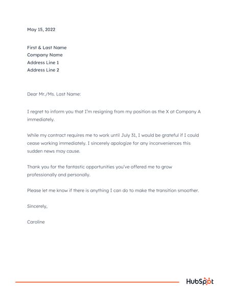 How To Write A Respectable Resignation Letter [ Samples And Templates] 2023