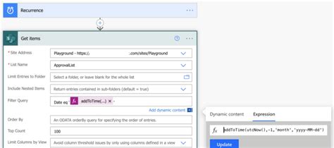 power automate reminder using date in sharepoint