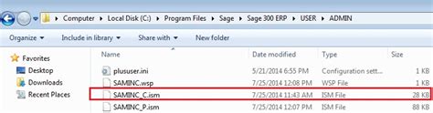 how to replicate custom folder setting in multiple companies in sage