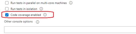 c can t see code coverage from my code with azure