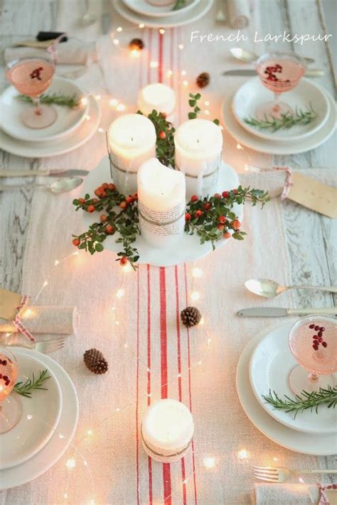 55 Gorgeous Christmas Table Setting Ideas Design Swan