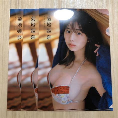 【やや傷や汚れあり】新品未使用3点セット 菊地姫奈 クリアファイル 漫画アクション2023年2月7日号特別付録 雑誌付録の落札情報詳細