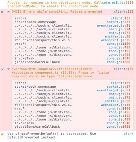 javascript error en angular 4 property does not exist on type