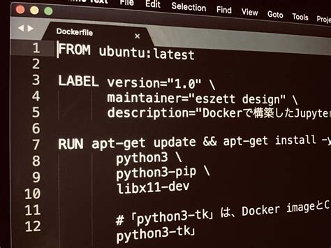 macでpythonのguiライブラリが使用可能なdockerをdockerfileにしてみた