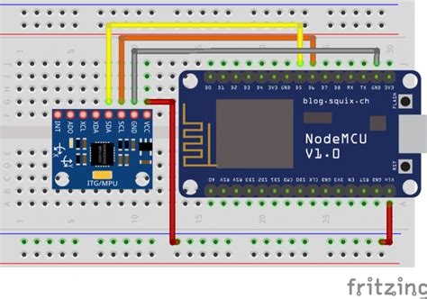 mpu6050 on an esp8266 01 via mqtt its all lost