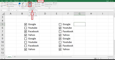 learn new things how to add check boxes in ms excel sheet easy