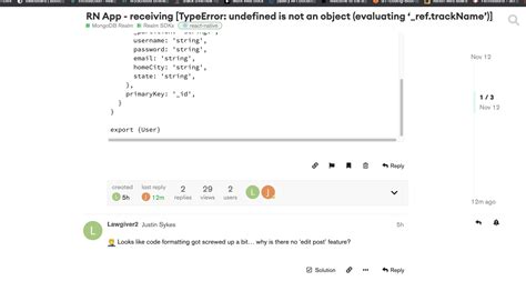 rn app receiving [typeerror undefined is not an object evaluating