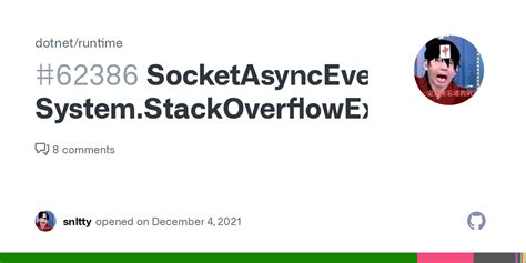 socketasynceventargs system stackoverflowexception · issue 62386