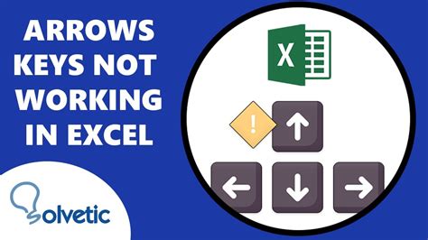 arrow keys not working in excel youtube