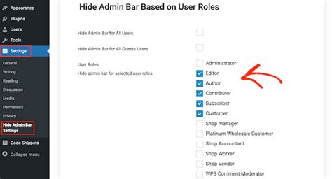 how to disable wordpress admin bar for all users except administrators