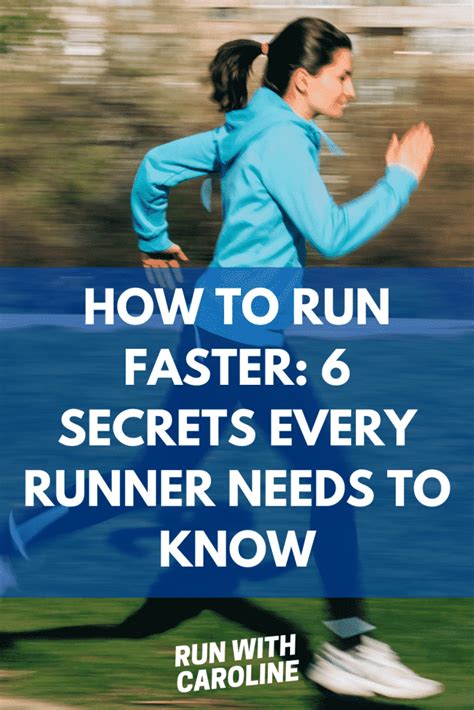 How To Run Faster 6 Training Secrets Every Runner Needs To Know Run