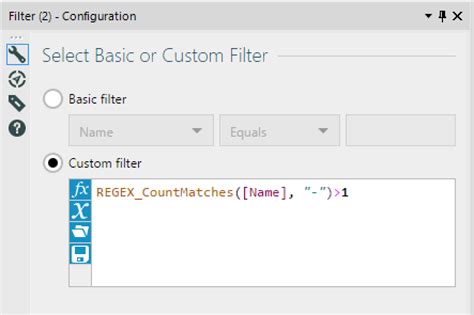 solved filter out values with multiple dashes alteryx community